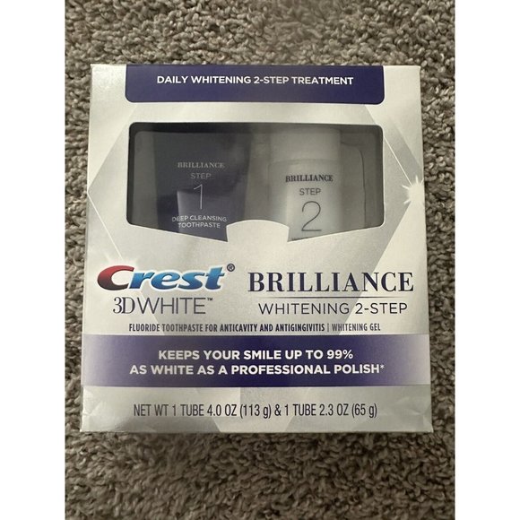 Crest | Grooming | Crest 3d White Brilliance Daily 2 Step Whitening Kit ...